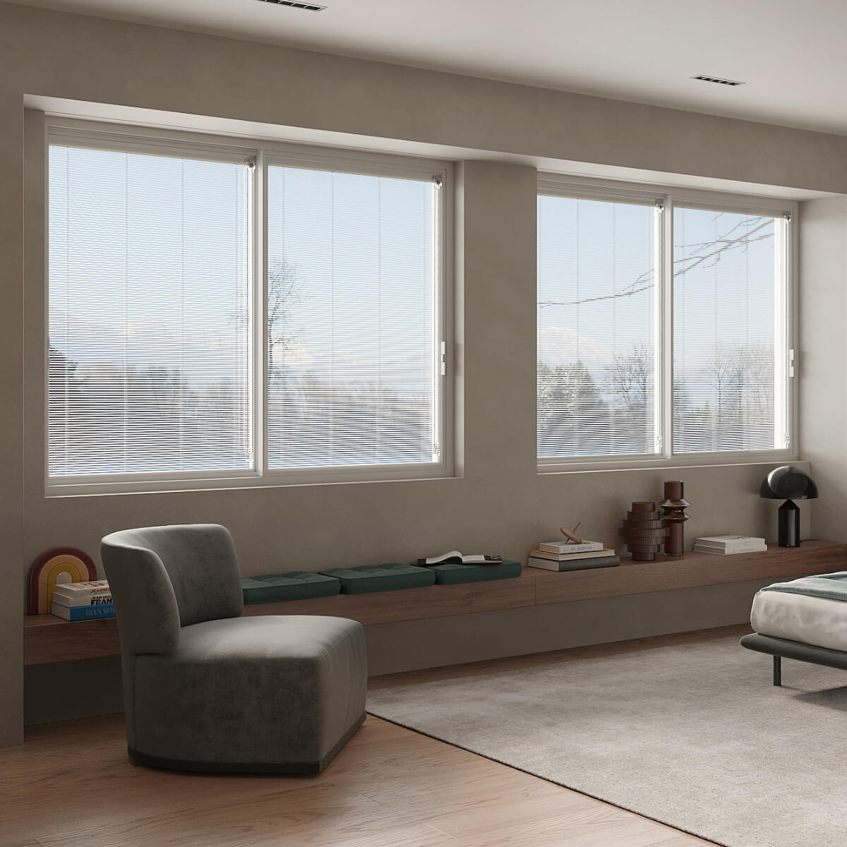 Pellini ScreenLine® Integral blinds - Simpas Live Better